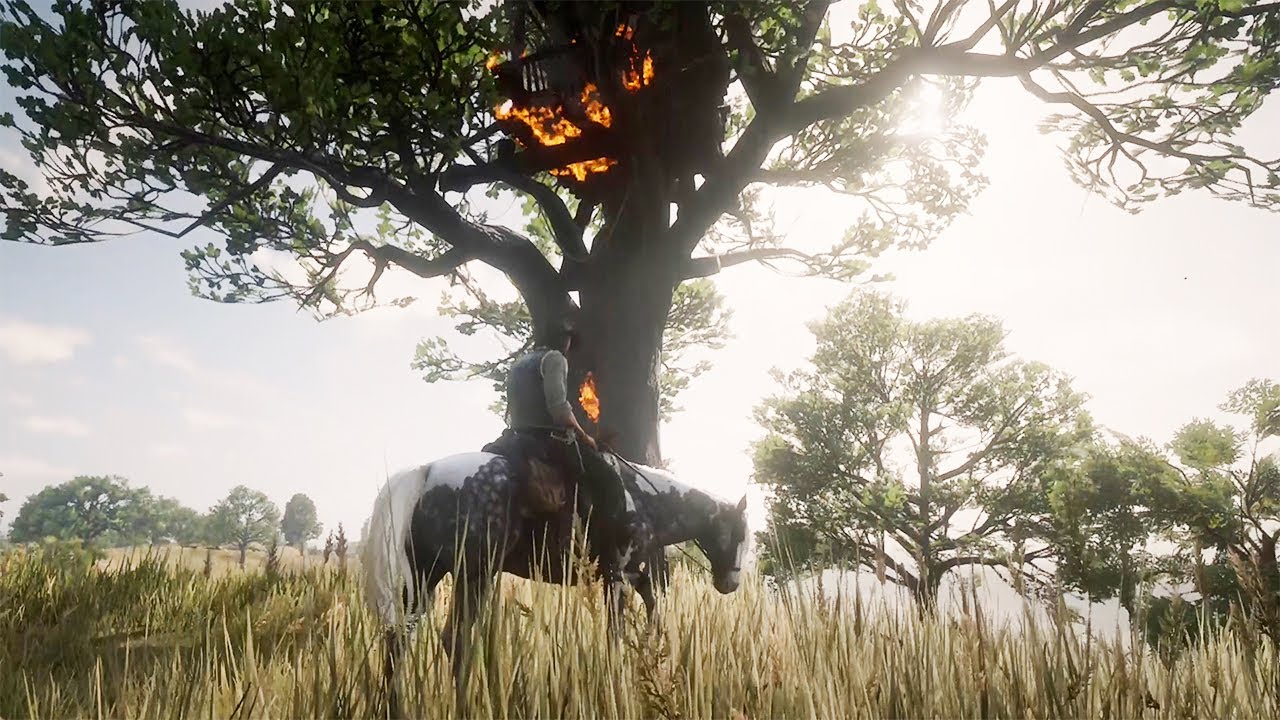 You Can Smoke The Tree Hermit Out of His Tree | Red Dead Redemption 2 ...