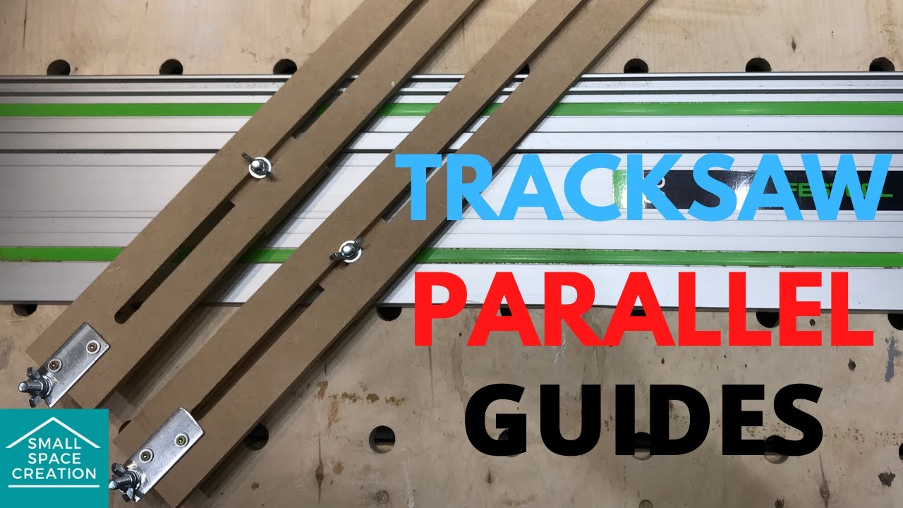 Cheap Tracksaw Parallel Guides - YouTube