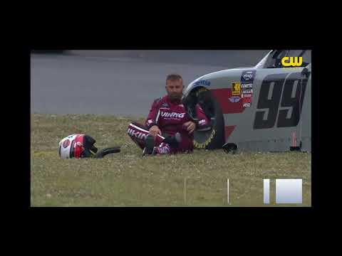 Matt DiBenedetto Scary Moment At Portland
