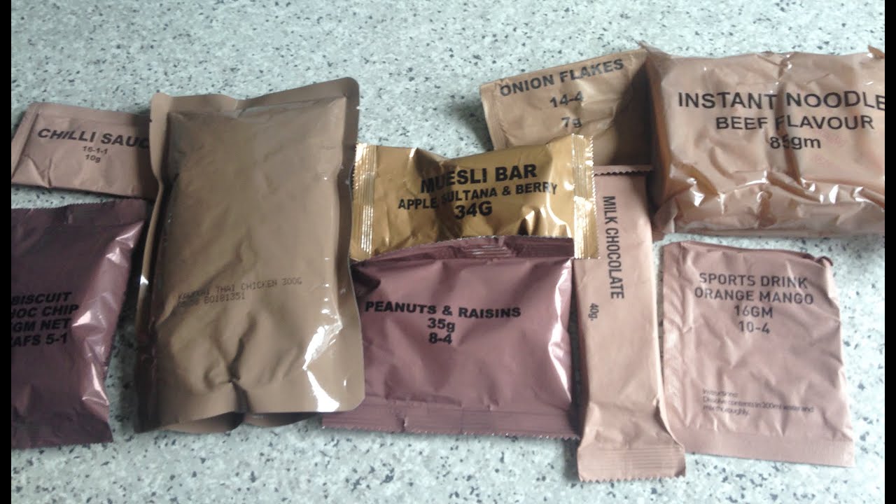 MRE Review: New Zealand 24hr Operational Ration Pack ORP Menu 4 Part 4 ...