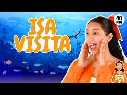 Aprende con Isa - Los Animales Marinos- Isa Visita @Frost Museum of Science - Toddler Learning