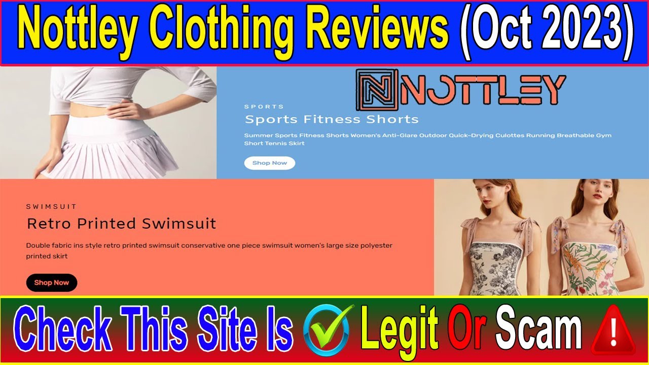 Nottley Clothing Reviews (Oct 2023) See - Legit Or Another Scam? ! Scam ...