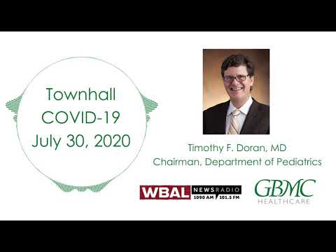 Timothy Doran, MD, Townhall with WBAL News Radio - July 30 - YouTube