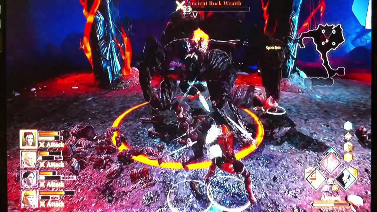Dragon Age II [PS3]: Ancient Rock Wraith, the Deep Roads - YouTube