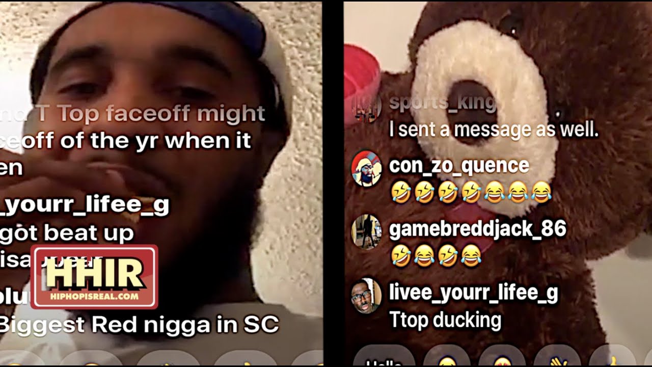SWAMP GOT JOKES 😂 FOR T-TOP ON IG LIVE WHILE KICKING IT WITH HIS FANS ...