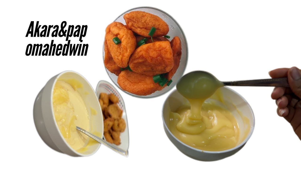 My favorite Nigerian breakfast |Making pap for the first time |How to ...