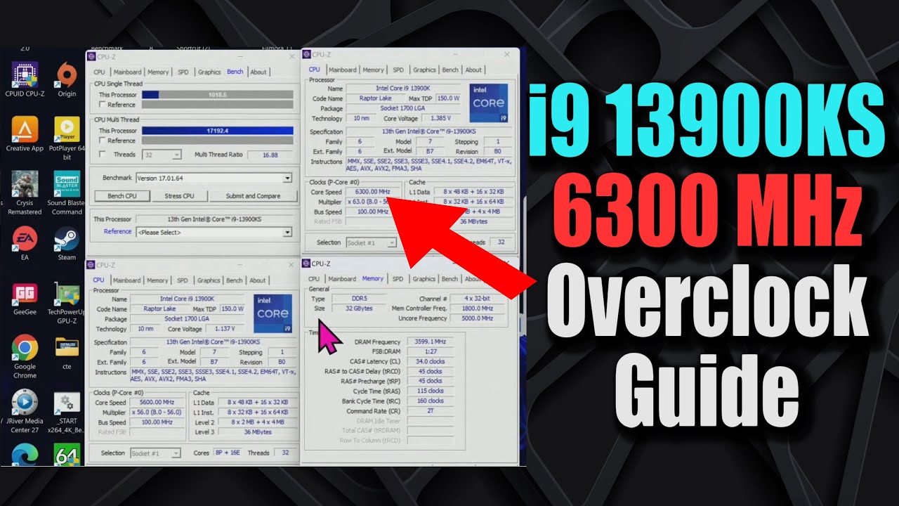 i9 Overclocking Guide | Core i9 13900KS Overclock | Core i9 13900KS ...