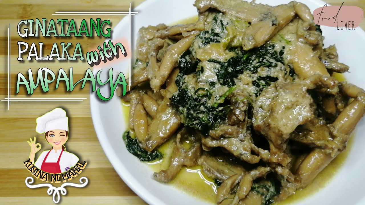 GINATAANG PALAKA WITH AMPALAYA | PINOY FOOD | EXOTIC FOOD - YouTube
