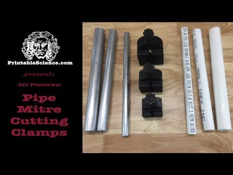 3D Printed Pipe Mitre Cutting Clamps - YouTube