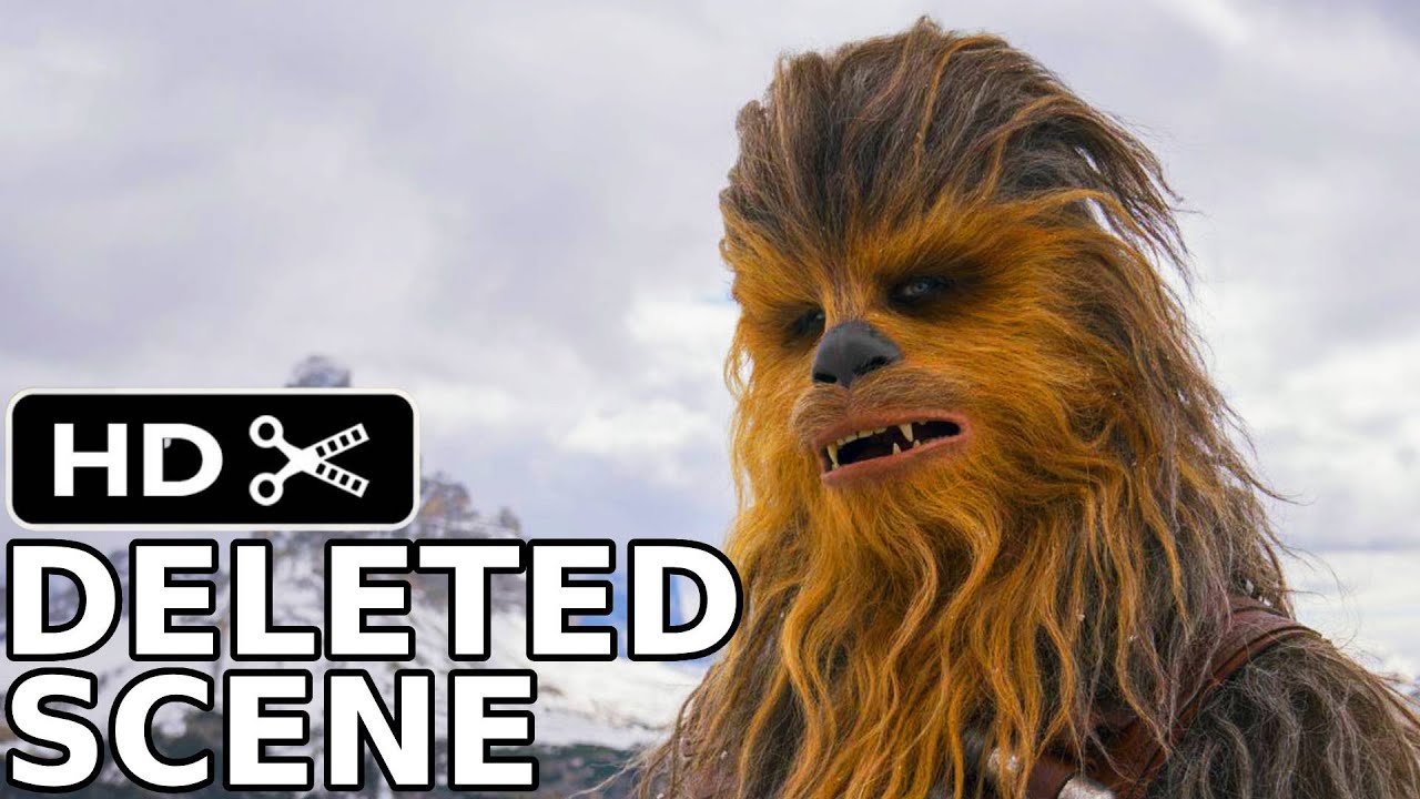 Chewbacca Starts A Snowball Fight! (Deleted Scene) - YouTube
