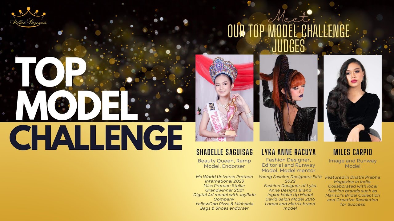 Stellar Pageants Season 4 TOP MODEL CHALLENGE Judging #stellarpageants ...