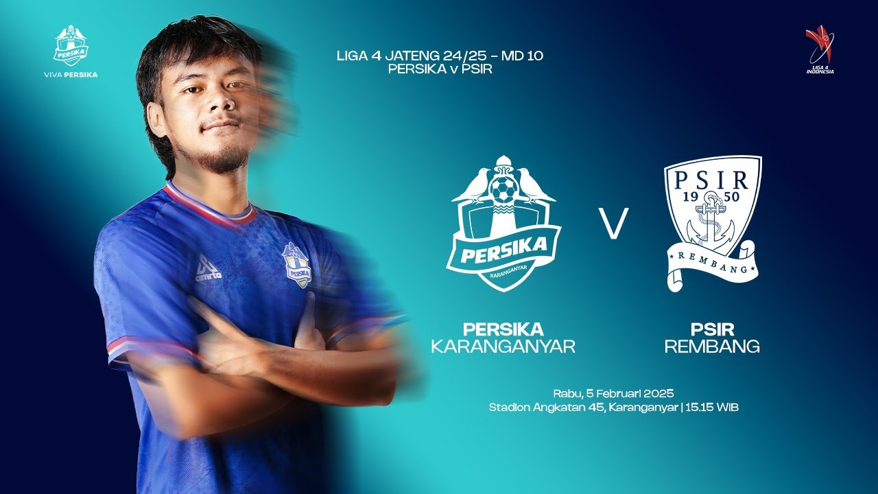 [🔴LIVE] MATCH PERSIKA KARANGANYAR VS PSIR REMBANG - LIGA 4 JAWA TENGAH ...