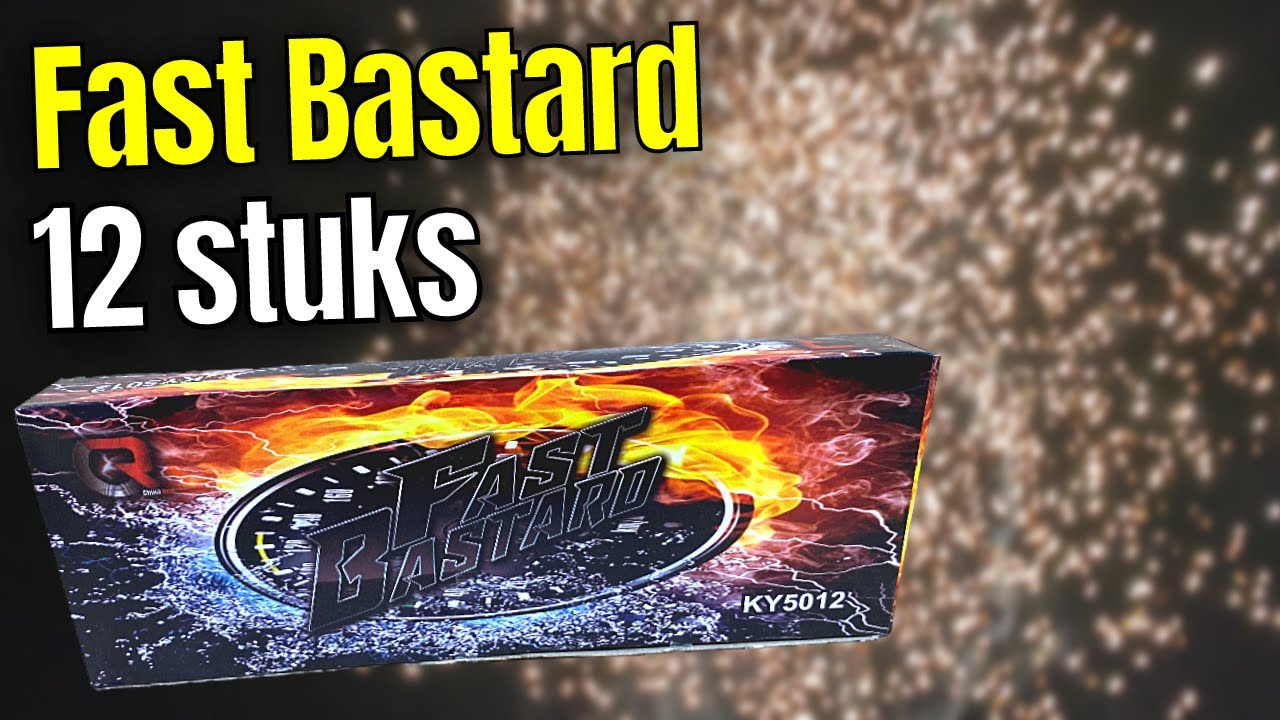 Fast Bastard | 12 stuks | China Red Vuurwerk - YouTube