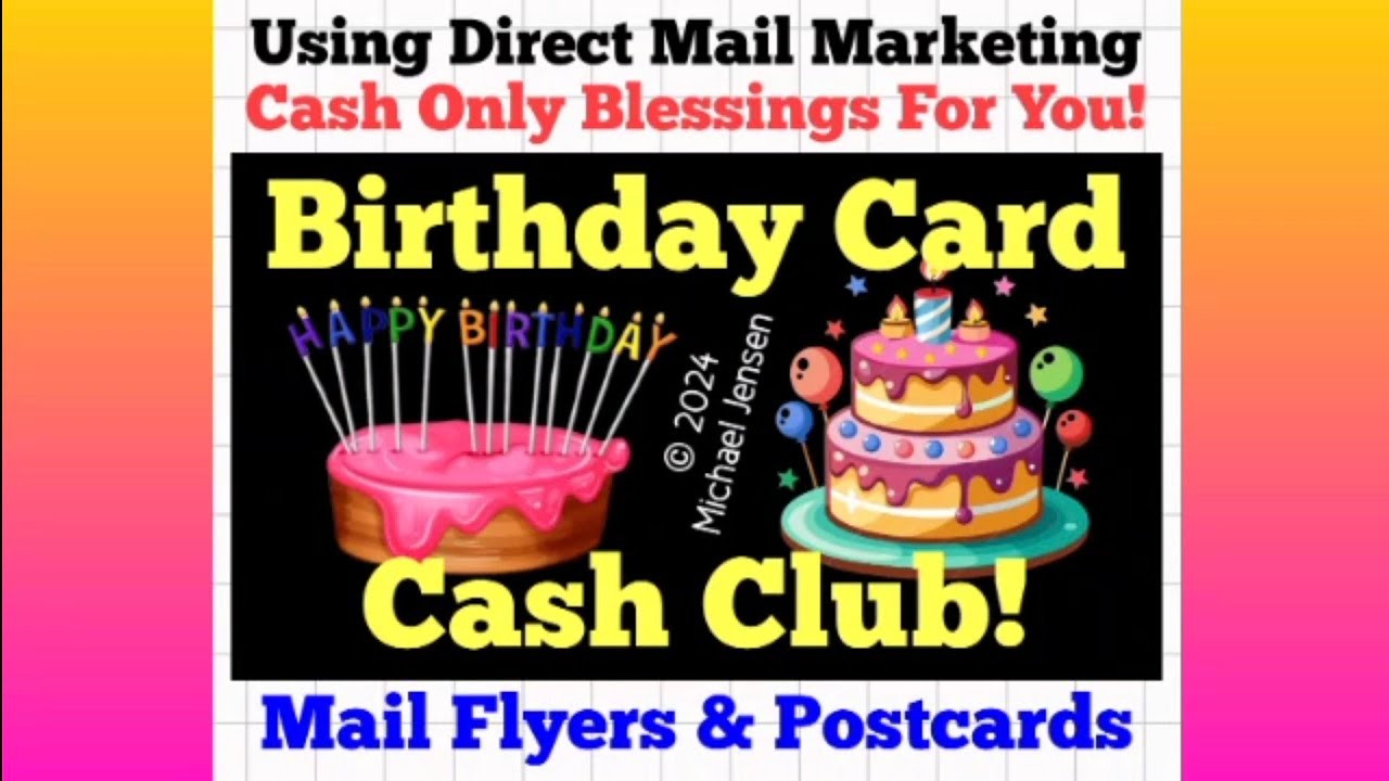The Birthday Card Cash Club Members Now Get $60 per each Referral (Cash ...