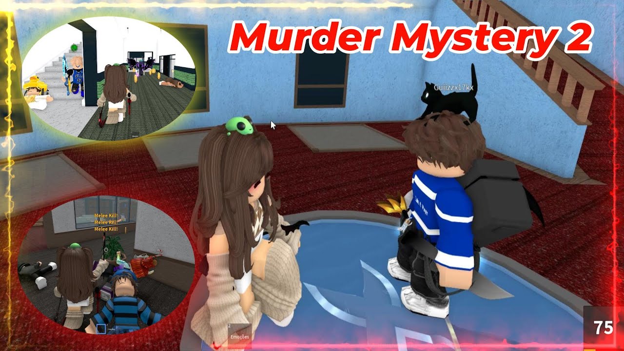 HISTÓRIAS DA JULINHA COM O GUI - Murder Mystery 2 @fyGuigames - YouTube