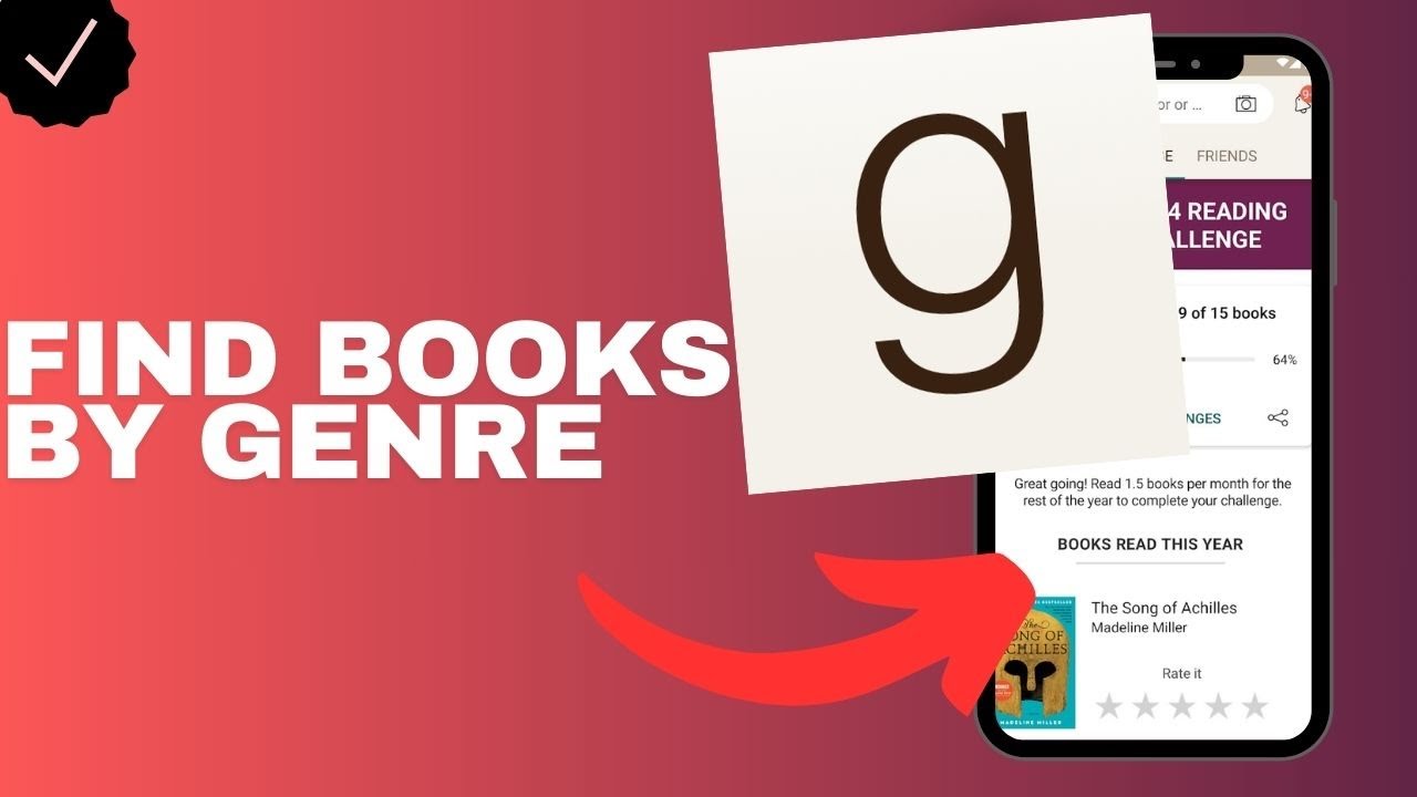 How to find books by genre in the Goodreads app? - YouTube