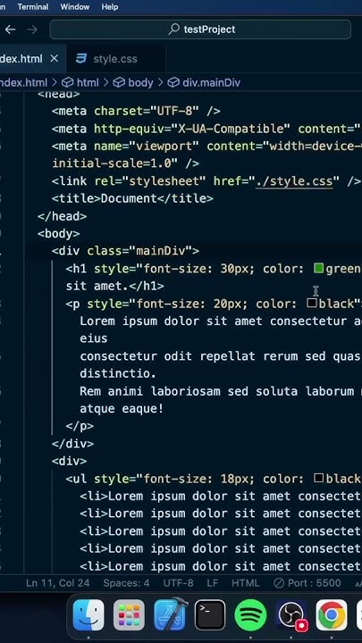 HTML Mastery: Designing Stunning Web Pages with Inline CSS and Stylesheets - YouTube