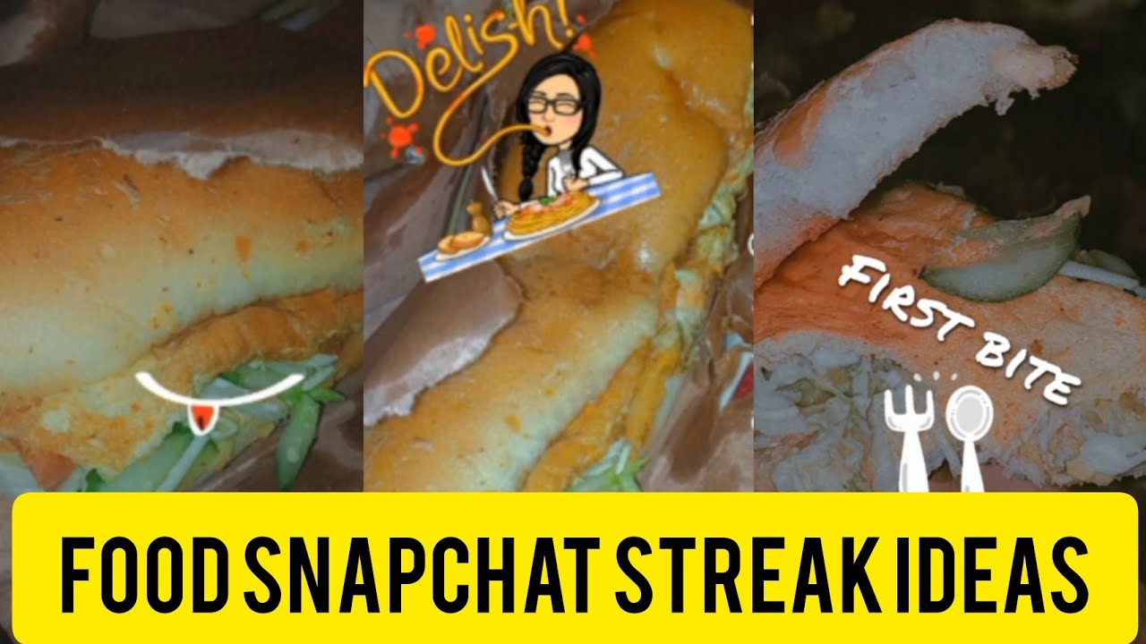 burger Snapchat,#streak Snapchat streak ideas, - YouTube
