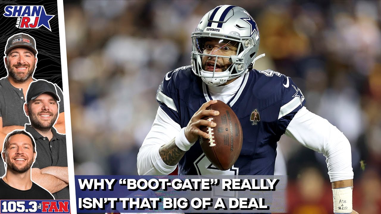 Boot-Gate: Dispelling Rumors About Dak's Swollen Ankle | Shan & RJ ...