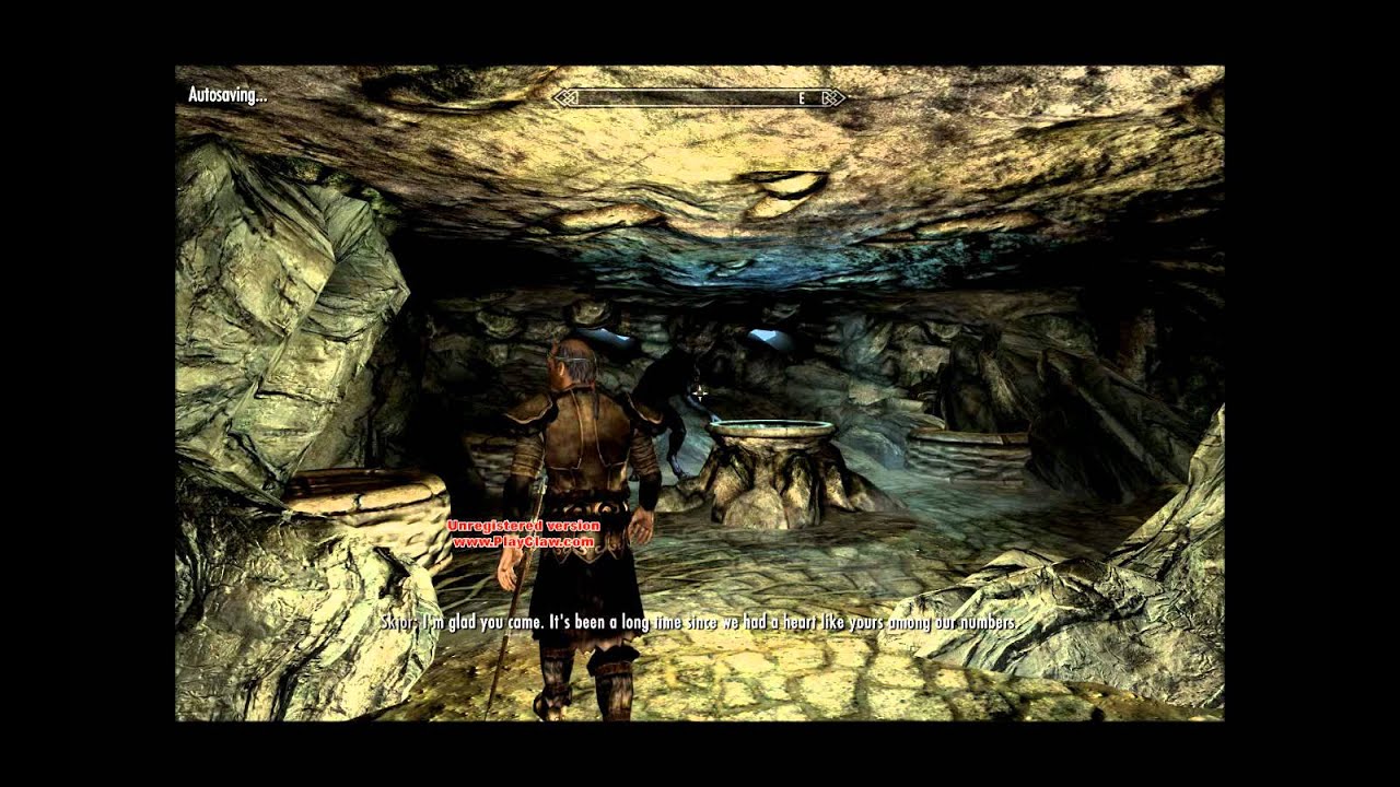Skyrim Companions Questline Part 5: The Werelizard - YouTube