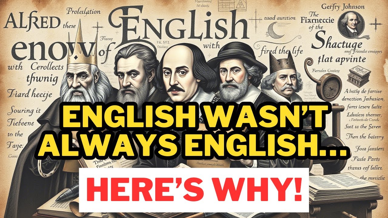 The Amazing Journey of English From 450 AD to Now! - YouTube