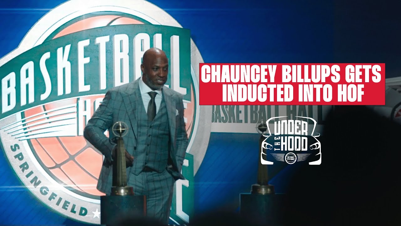 Chauncey Billups Gets Inducted into Naismith Basketball Hall of Fame ...