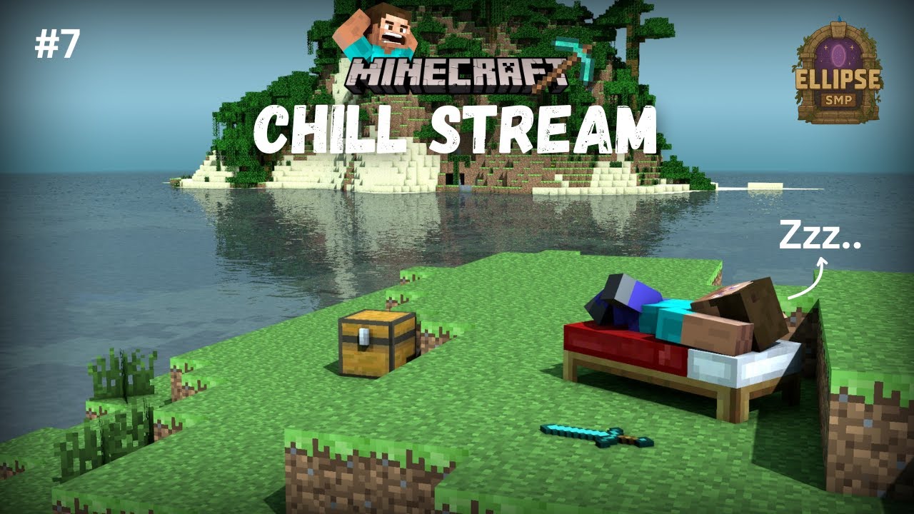 Chilling in minecraft| Ellipse Day-7 - YouTube