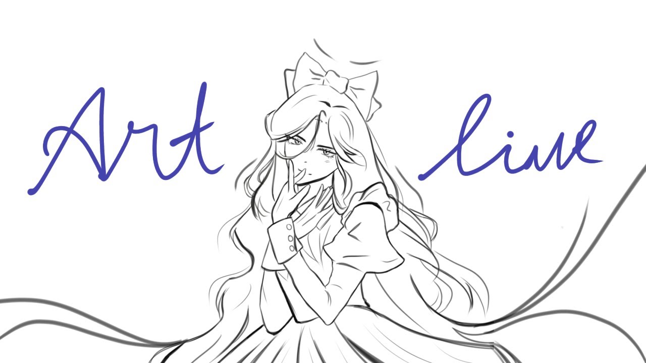 Chill art stream (test) || Sketch Dynamic poses with me || BLUEBAY ARTS ...