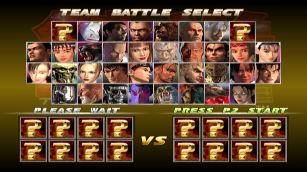 TEKKEN TAG 1 TEAM BATTLE #2 - YouTube