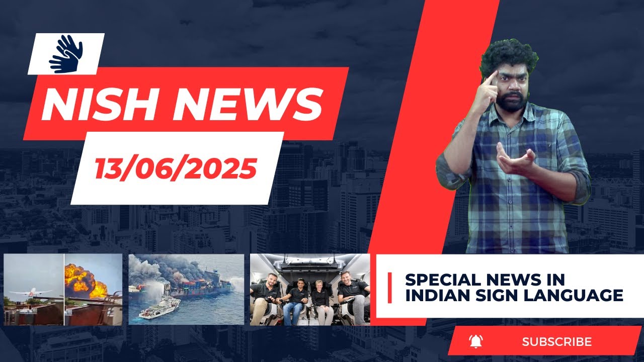 Special NISH news in Indian Sign language - YouTube