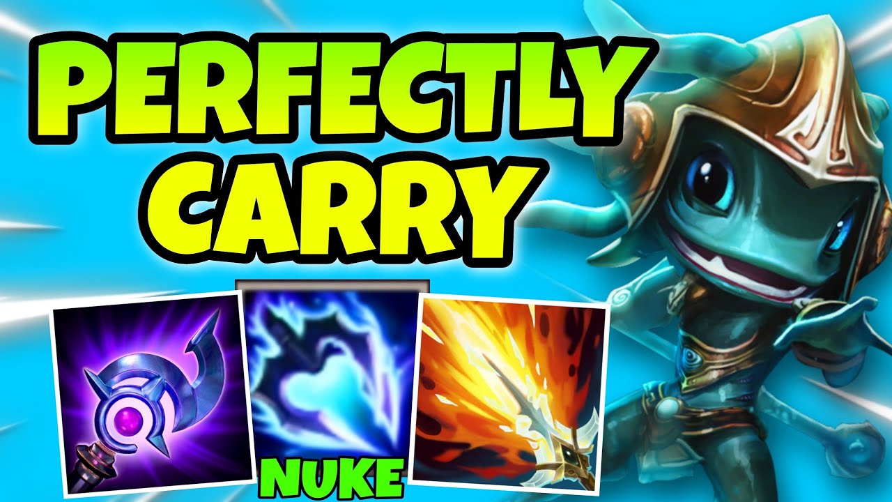 FIZZ WILD RIFT JUNGLE LEGENDARY ONE SHOT EVERYONE BUILD - YouTube