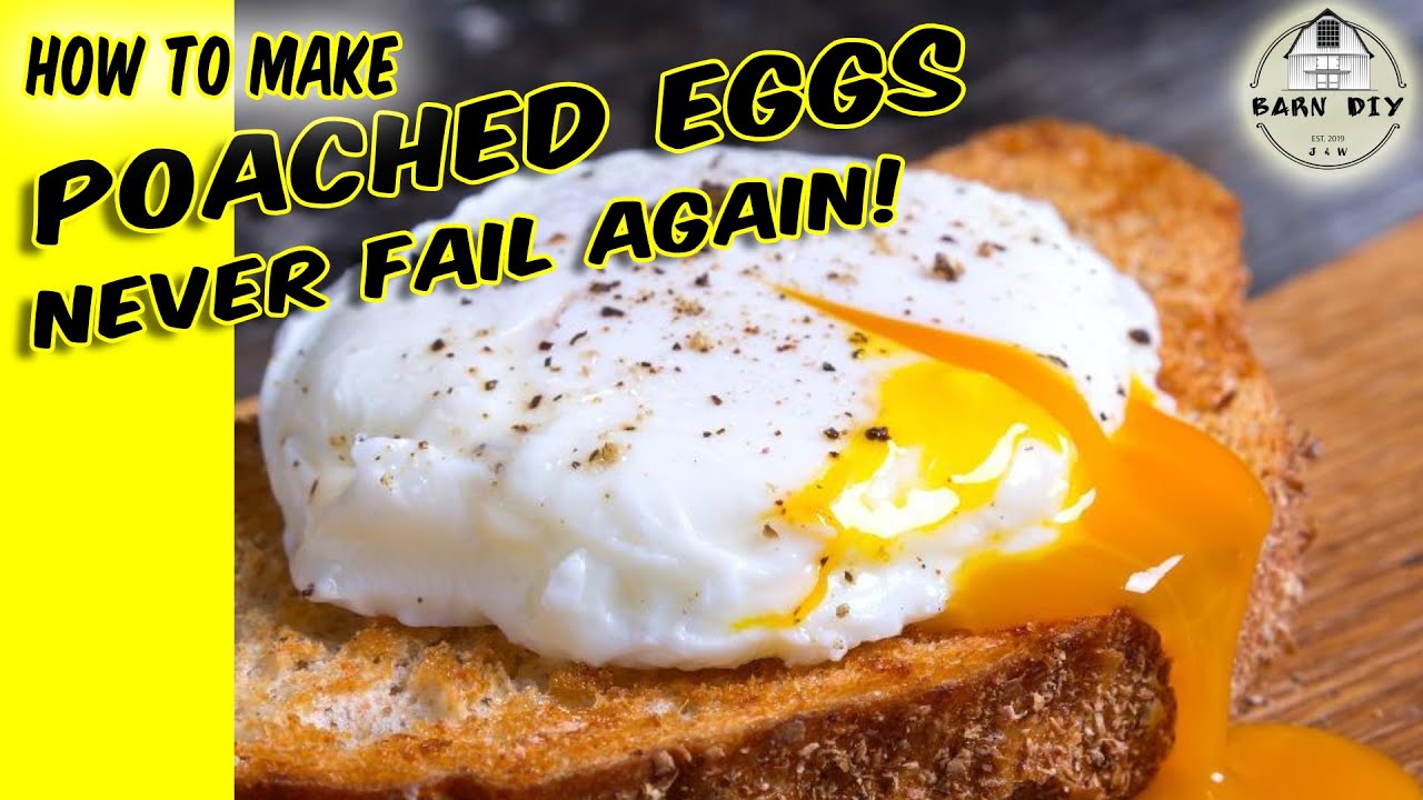 Poached eggs: How to Poach an Egg perfectly every time! - YouTube