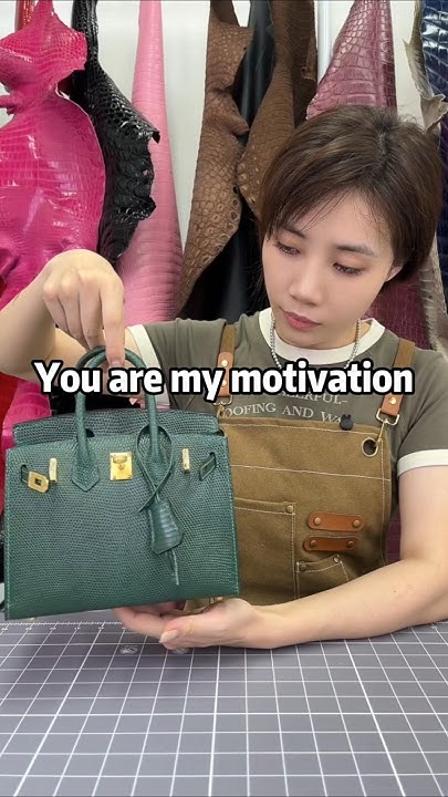 Is this handmade bag your dream bag? Tell me #bag #fashion - YouTube