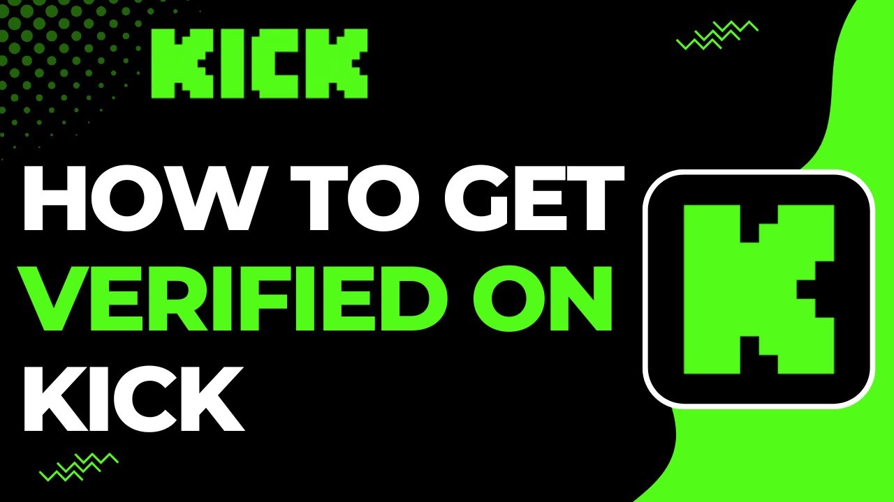 How to Get Verified on Kick | 2023 - YouTube