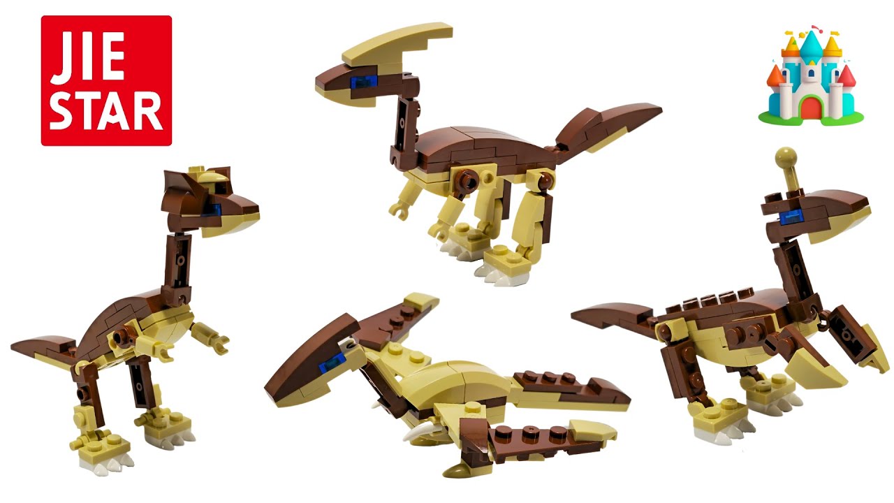 LEGO Jurassic World Pterosaur and more - Speed Build | Unofficial LEGO ...