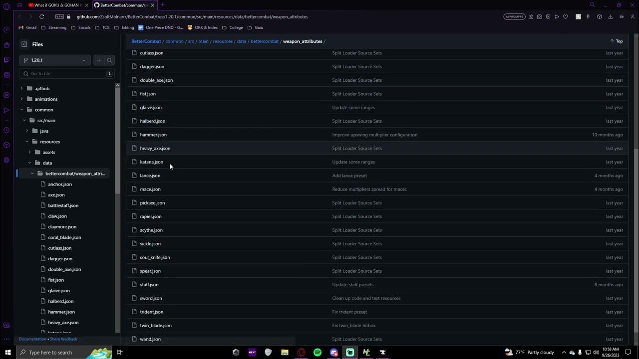 How to add BetterCombat animations to custom weapons in MCreator - YouTube