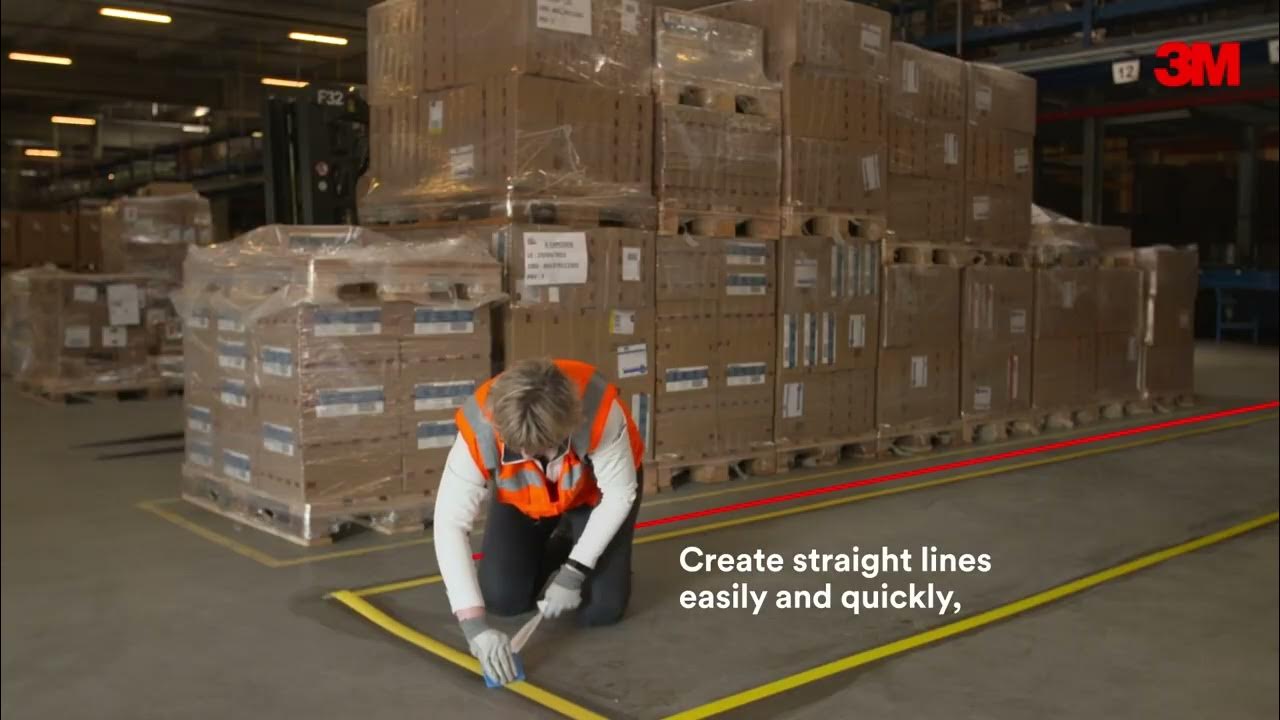 3M™ Floor and Safety Marking Tapes, Facility Optimisation Video ...