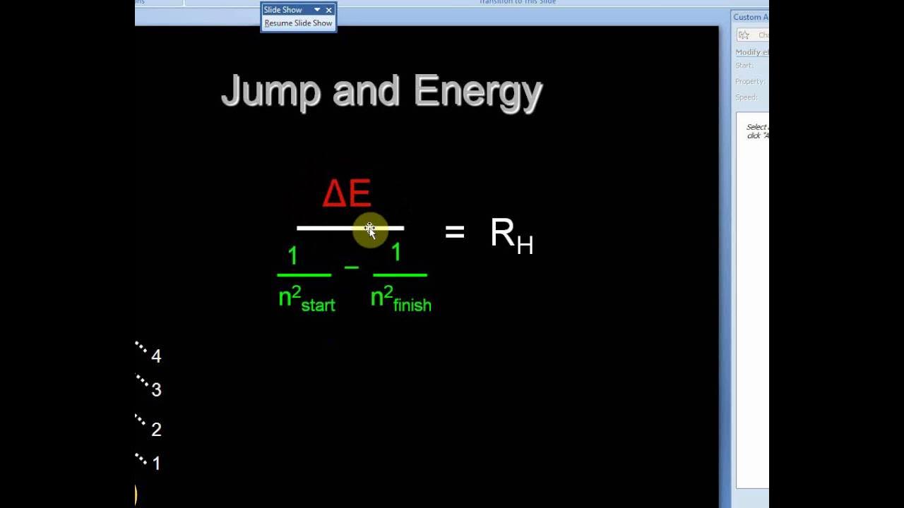 Using Excel to Calculate Rydberg Constant - YouTube