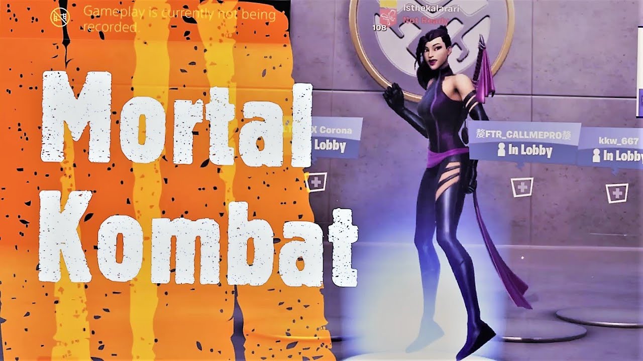 Fortnite - Mortal Kombat Mode - Finish Them ALL!! - YouTube