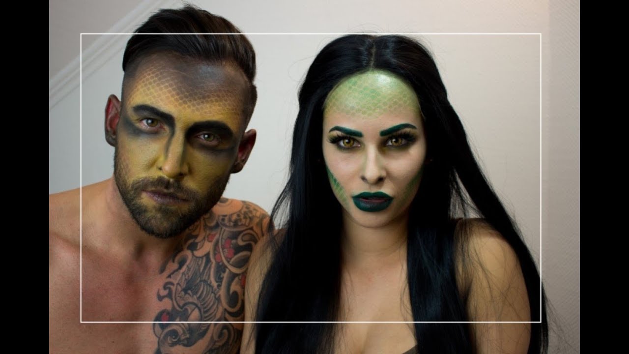MEN´S SNAKE • MAKEUP TUTORIAL | Mina ♥ - YouTube
