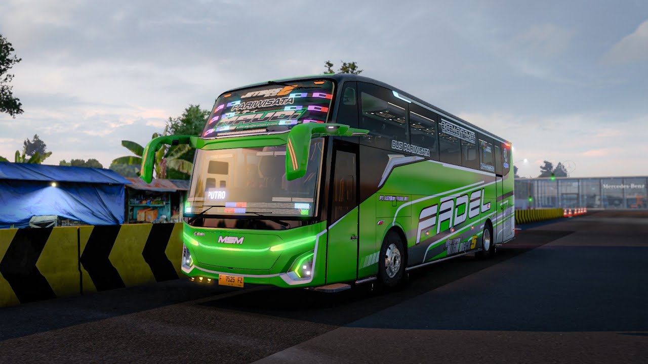 CONVOY OF 6 JETBUS UNITS 5 FULL BASURI ETS 2 - YouTube