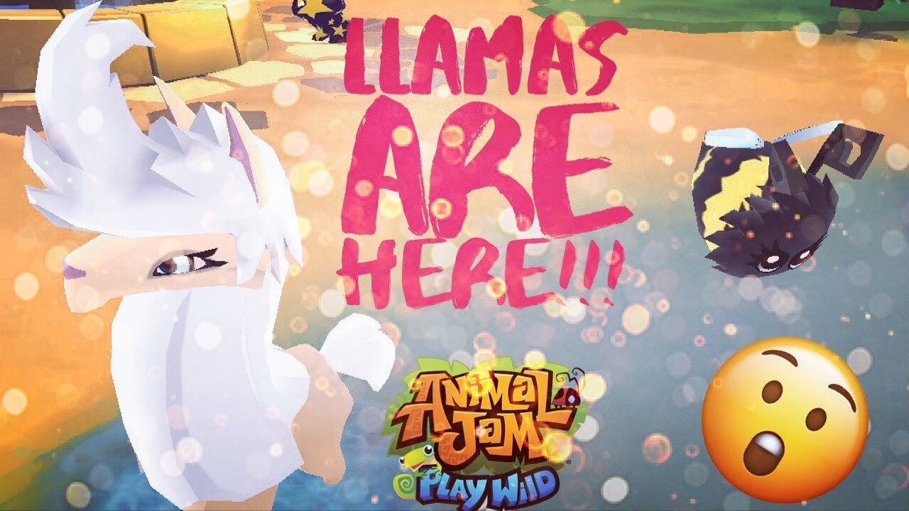 Llamas Are HERE!!! AJPW UPDATE | Animal Jam Play Wild - YouTube