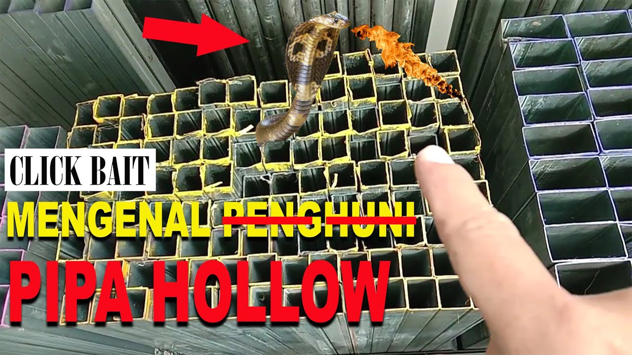 MENGENAL JENIS PIPA HOLLOW GALVANIS - YouTube