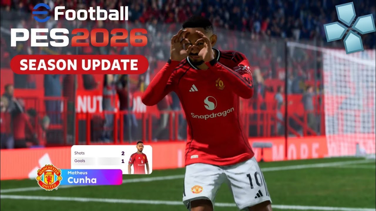 eFootball PES 2026 PPSSPP Android Offline Full Update UCL & League Kits ...