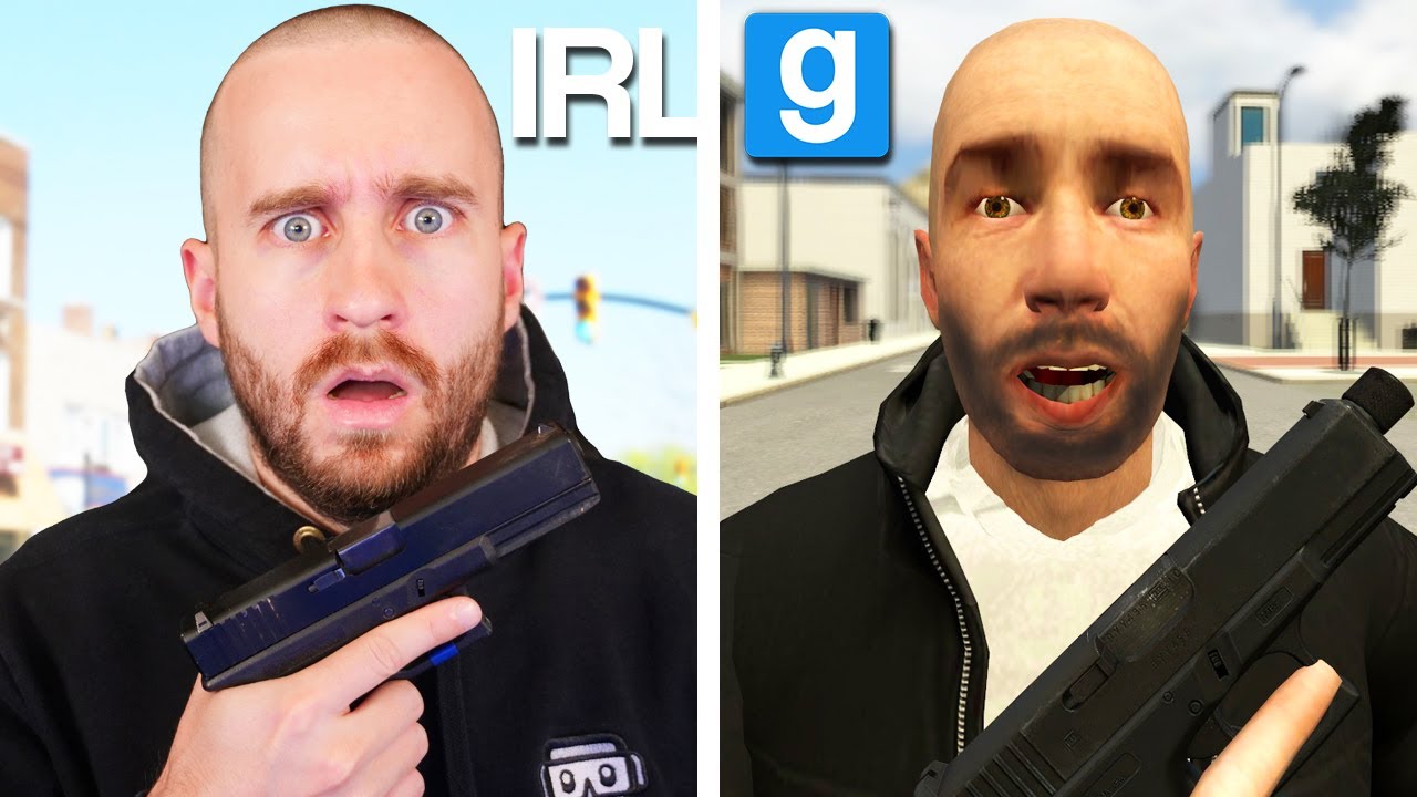 GMOD DARKRP VS REAL LIFE !! (c'est bien différent mdr) - YouTube