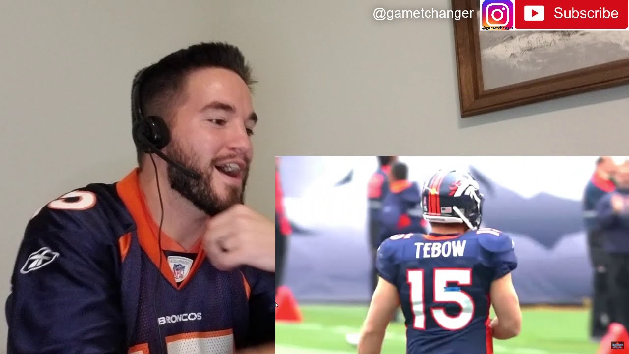Tim Tebow NFL Highlights! Christian Reacts!! - YouTube
