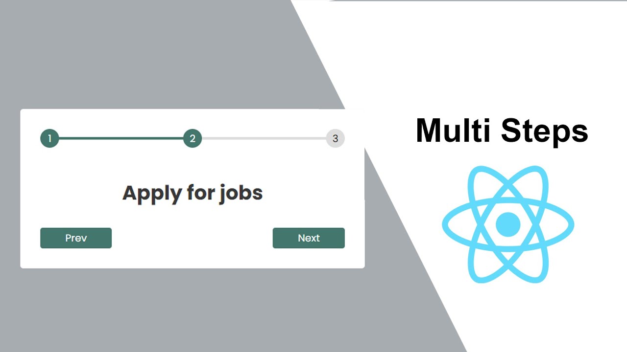 Multi Step Progress Bar in React JS - YouTube