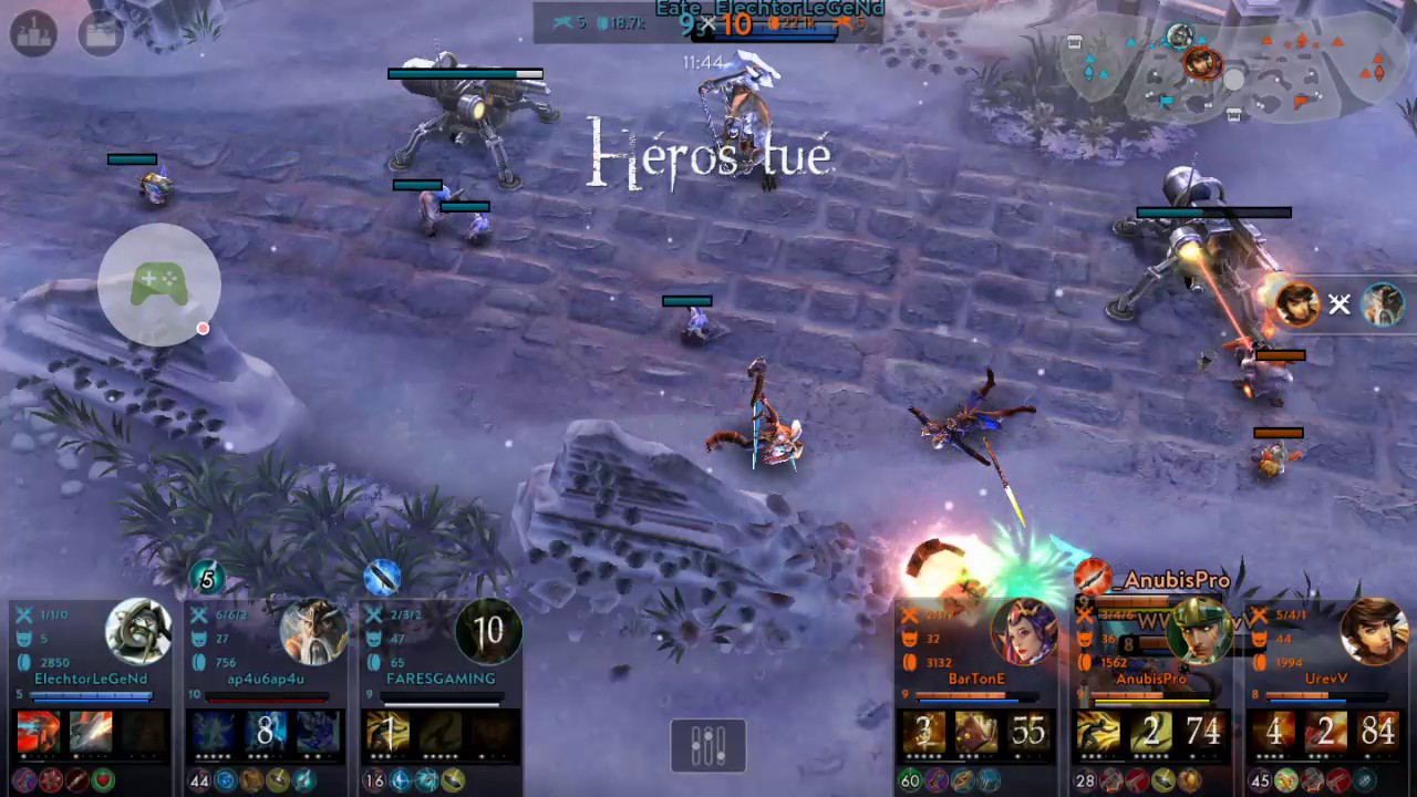 Vainglory - Idris 1v3 - YouTube