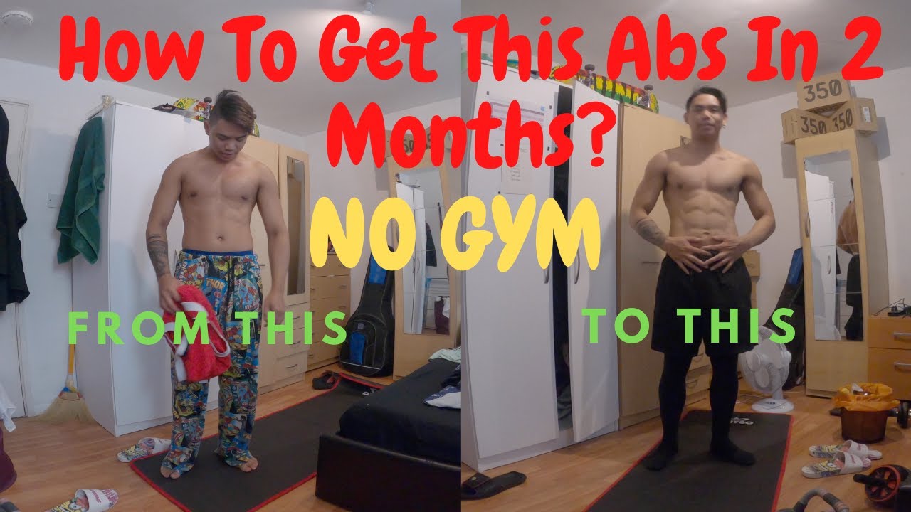 Abs in 2 months NO GYM Needed (Lost in Challenge) - YouTube