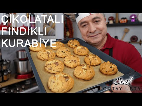 KURABİYE ÇİKOLATALI FINDIKLI ❗️Nasıl Yapılır? | Chef Oktay Usta